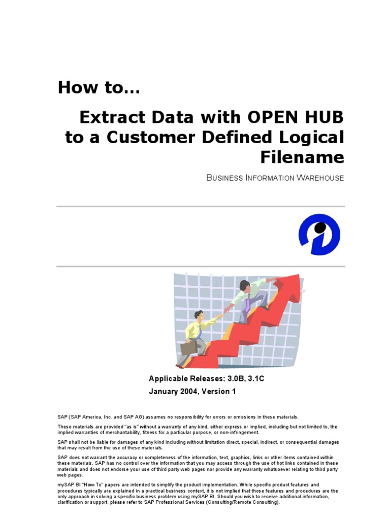 Extract Data via SAP Open Hub | PDF | Method (Computer Programming ...