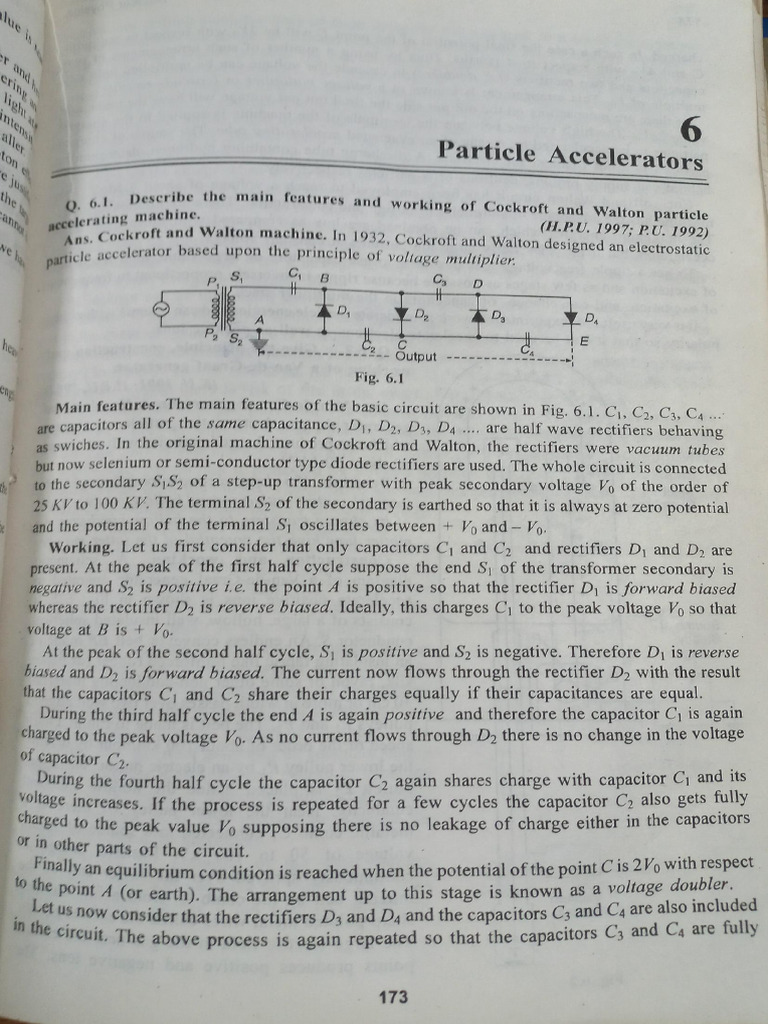 Nuclear Physics Chapter 6 | PDF | Particle Accelerator | Rectifier