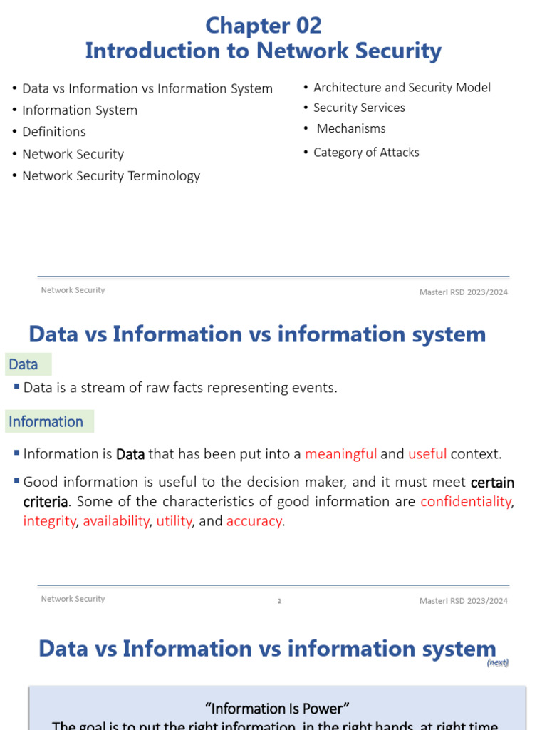 Network Security - Chap 01 | PDF | Security | Computer Security