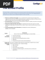 School Profile Template | PDF