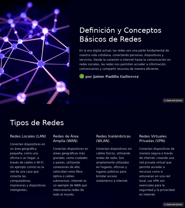Definicion y Conceptos Basicos de Redes | PDF