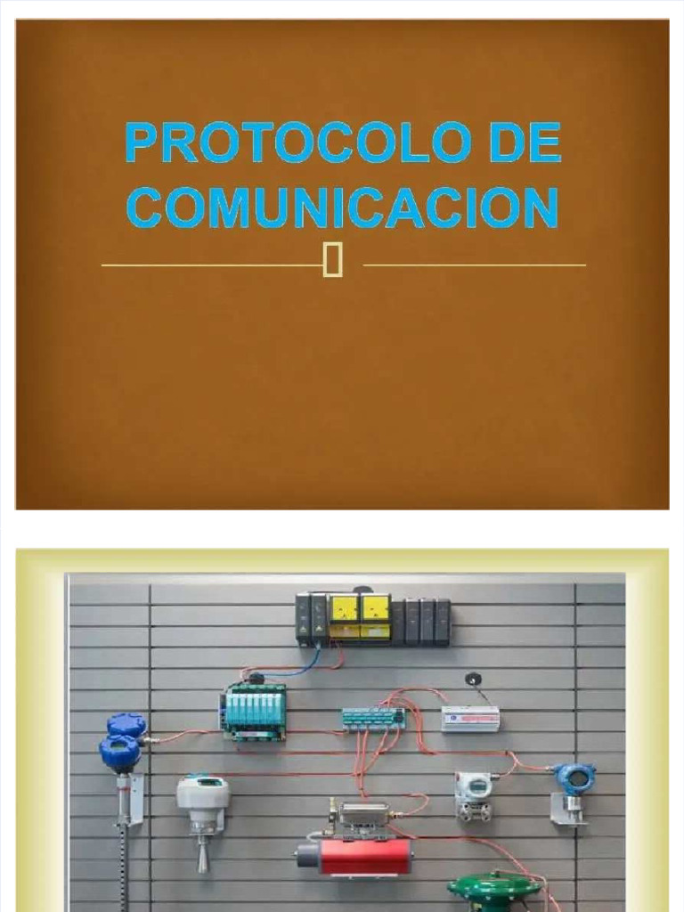 PDF Protocolo de Comunicacion | PDF | Modelo osi | Red de computadoras