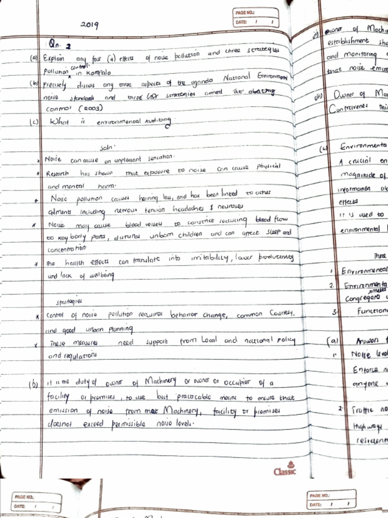 Environmental Qns | PDF