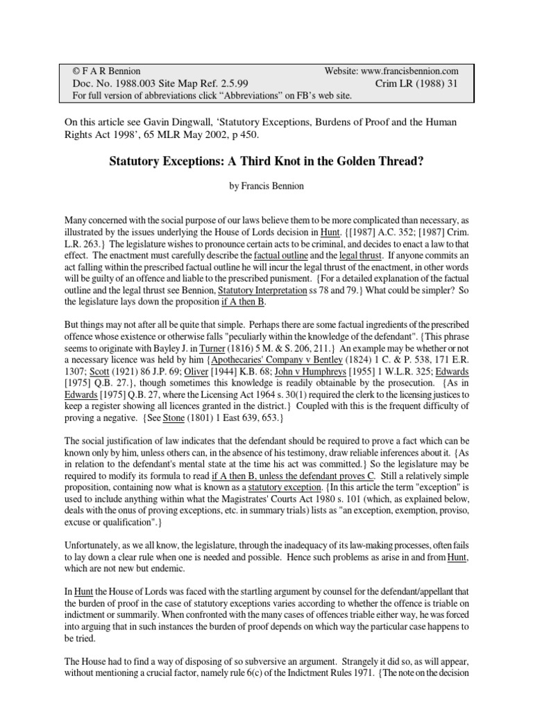 1988 003 Third Knot | PDF | Burden Of Proof (Law) | Indictment