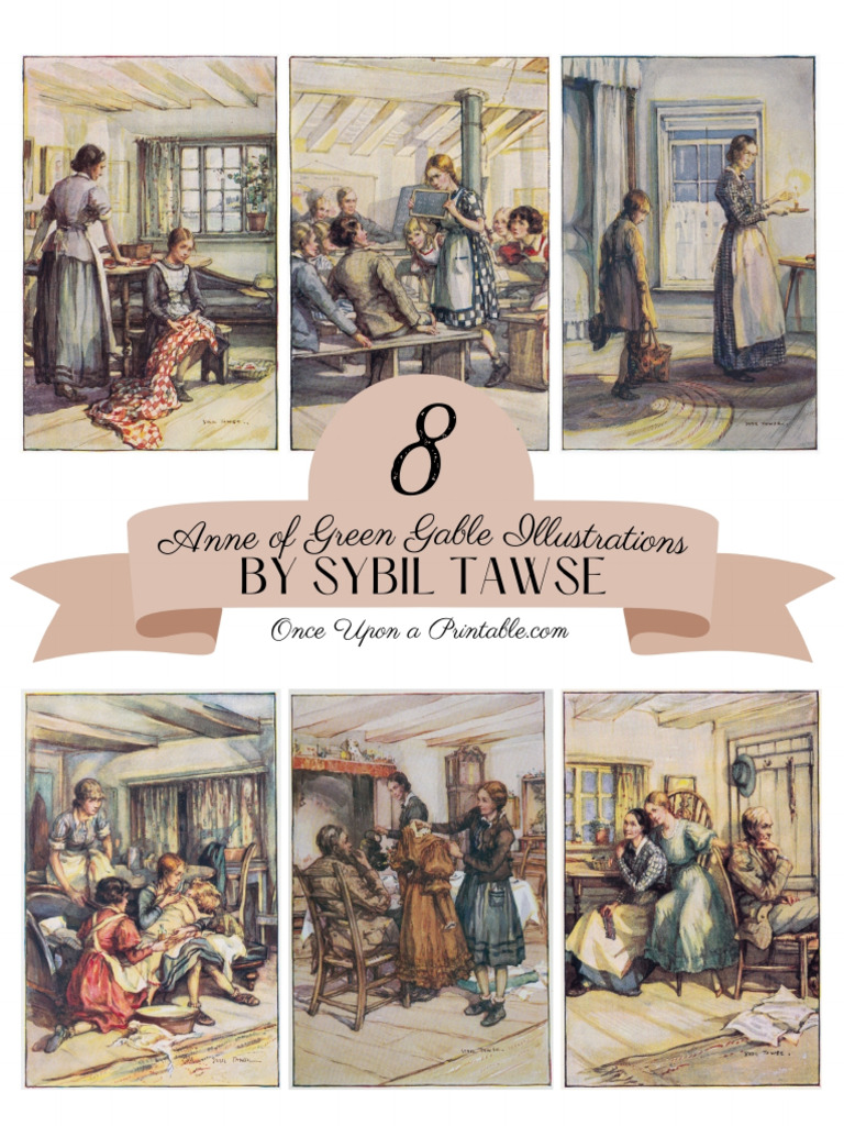 Anne of Green Gables Illustrations by Sybil Tawse | PDF