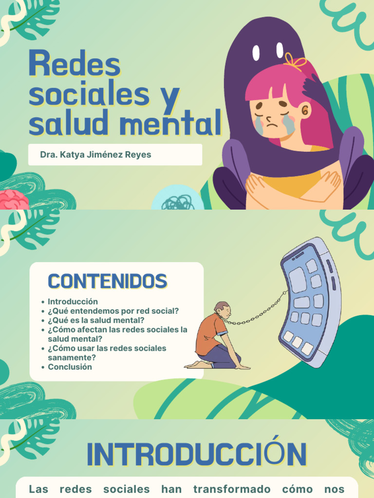 Salud Mental y Redes Sociales | PDF | Salud mental | Redes sociales