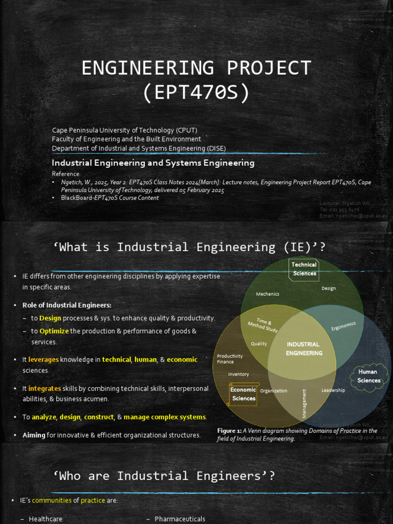Industrial Engineering Project Insights | PDF | Industrial Engineering ...