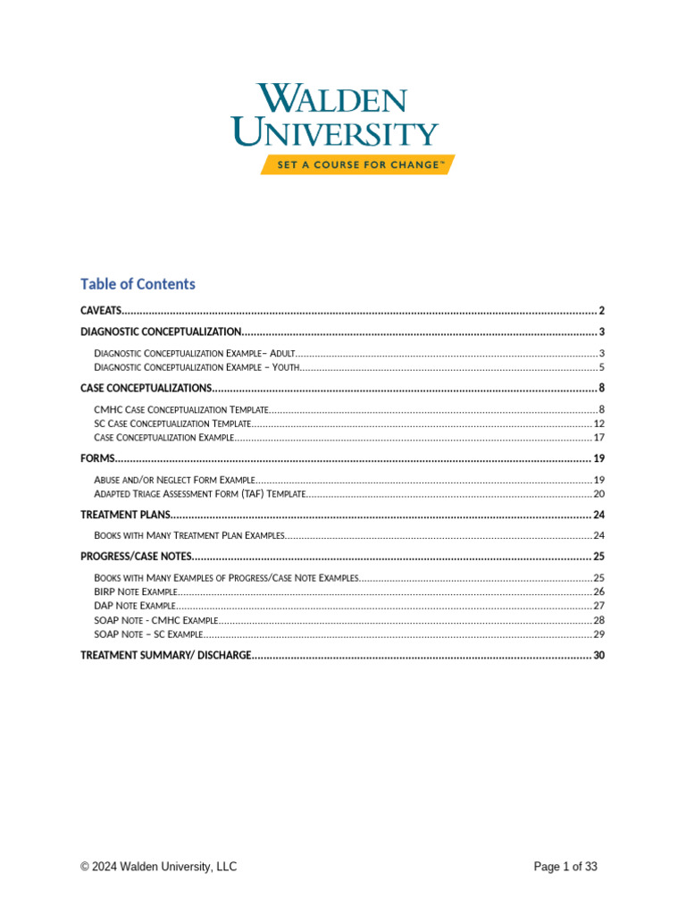 Common Types of Counseling Documentation | PDF | Mental Disorder ...