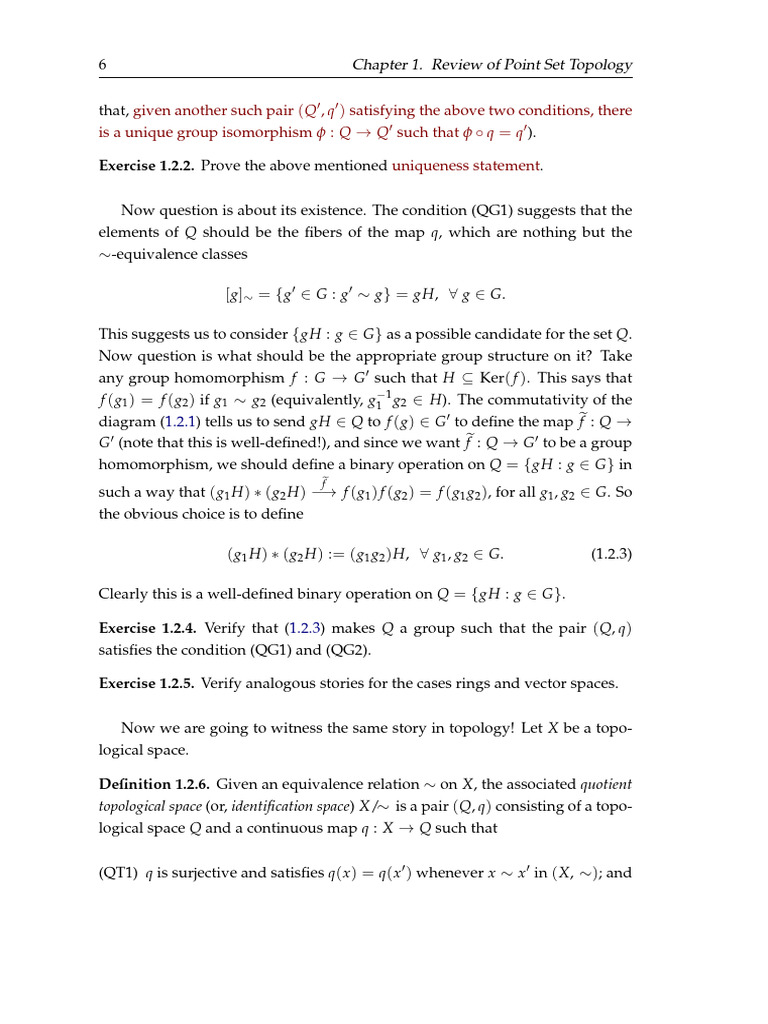 Quotient topology_250519_191117 | PDF | Continuous Function | Space (Mathematics)