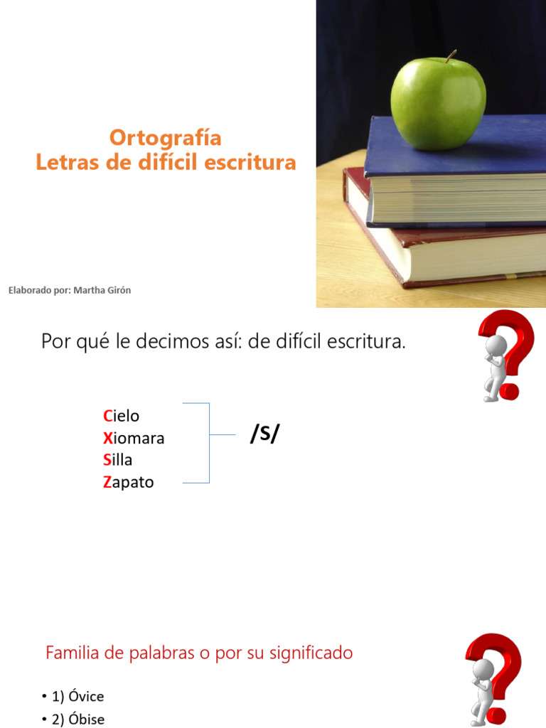 Módulo 3 Ortografía Letras de Difícil Escritura | PDF