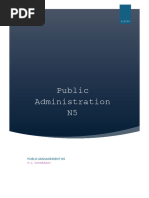 Public Administration N4 Study Guide | PDF | Voting | Elections