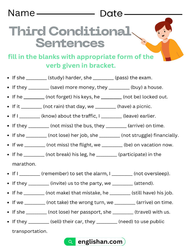 Third-Conditional-Worksheet | PDF