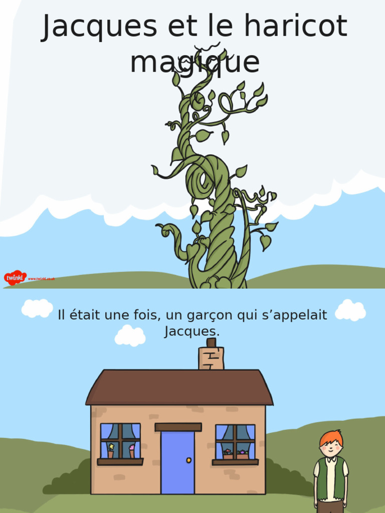 Jacques et le haricot magique : Aventure | PDF