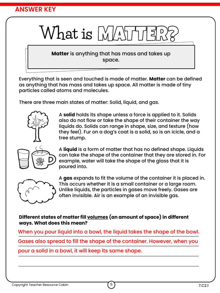 Pages Required For The Test | PDF | Mixture | Matter