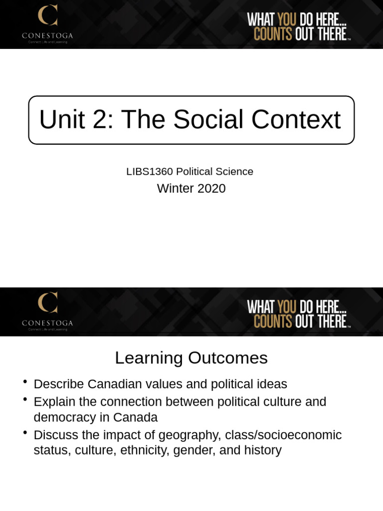Unit 2 Social Context | PDF | Social Stratification | Society