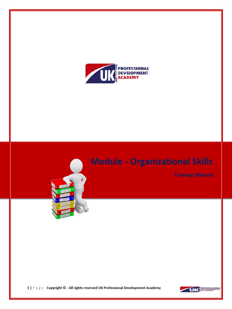 Module 7 - Organisational Skills | PDF | Computer File | Time Management