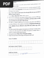 150 Questions OMR Sheet | PDF | Writing Implements | Stationery