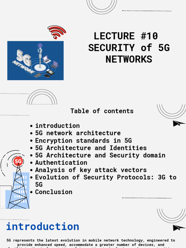 5G Wireless Technology Campaign by Slidesgo | PDF | Computer Network ...