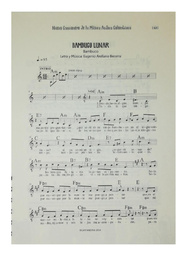 Bambuco Lunar Intro | PDF