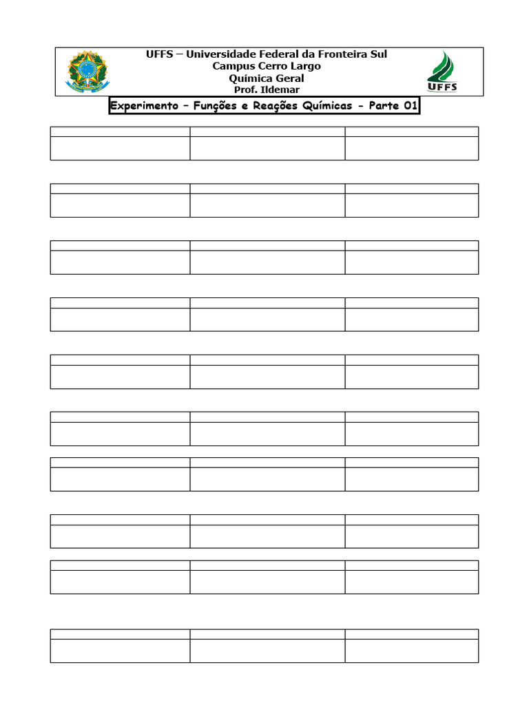 Exp GERAL - Reaes e Funes - Parte 01 | PDF | Ácido | Química