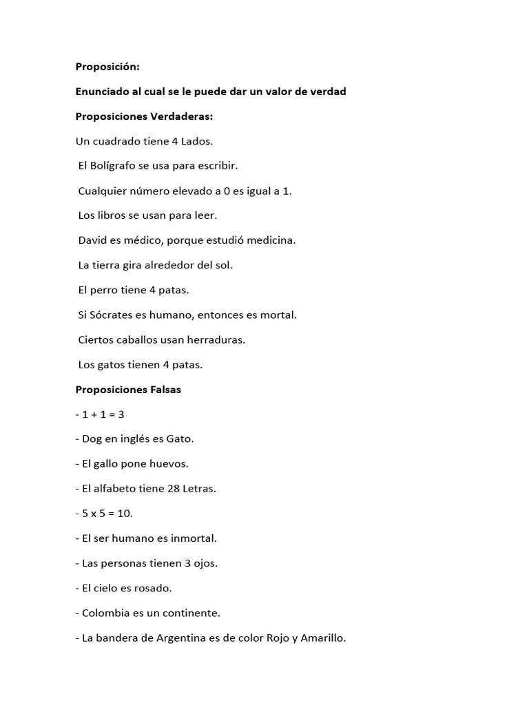 proposiciones-2022 | PDF | Proposición | Lógica