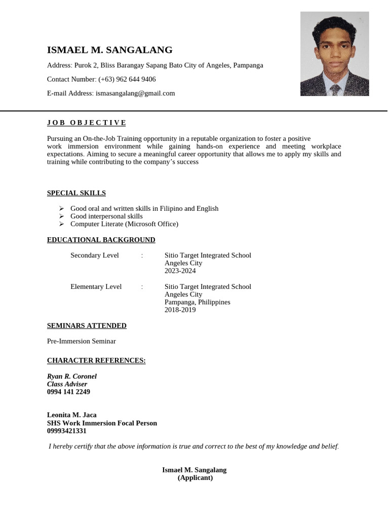 Sample-Resume | PDF