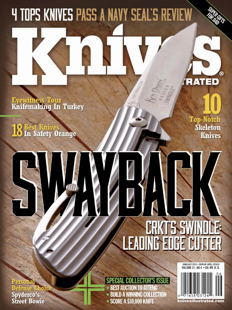 Knives Illustrated - June, July 2013 | PDF | Knife | Blade