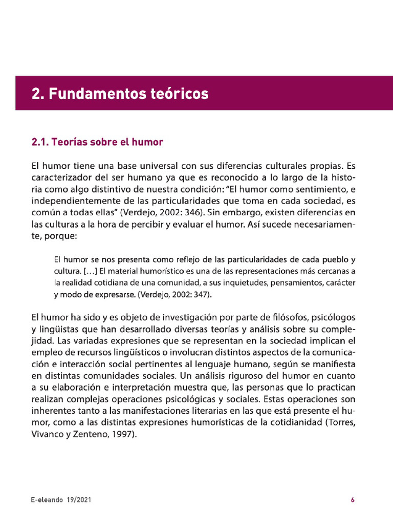 El Malentendido - HUMOR | PDF