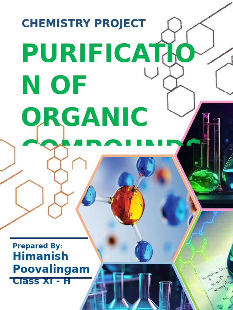 Purification of Organic Compounds | PDF | Distillation | Chromatography