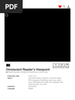Omniscient Reader's Viewpoint Overview | PDF