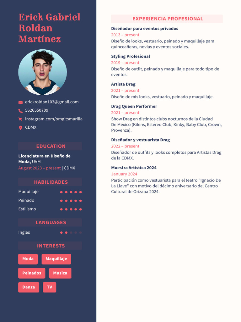 Erick Gabriel Roldan Martínez FlowCV Resume 20240207 | PDF