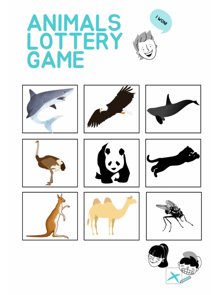 Animals Lottery Game - Animals Lottery Game | PDF