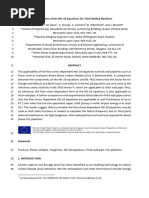 Flange Leakage Series - NC-3658 Method | PDF | Stress (Mechanics) | Bending