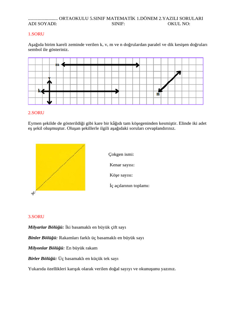5 Sinif6 Senaryo | PDF