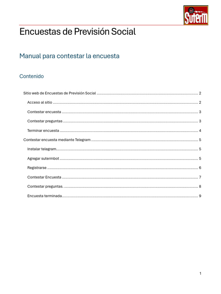 Manual para Contestar Encuesta | PDF | Software | Internet