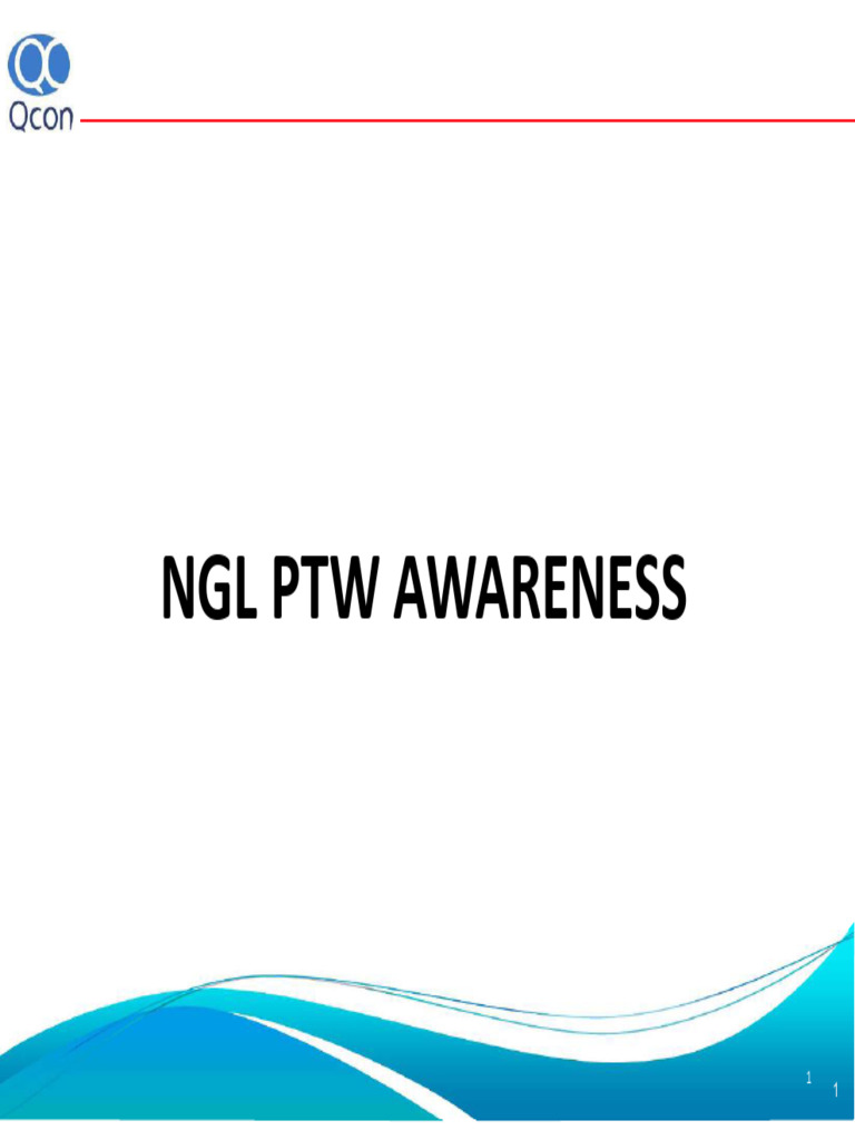 NGL-4 PTW Training - Compressed | PDF | Hazards | Risk