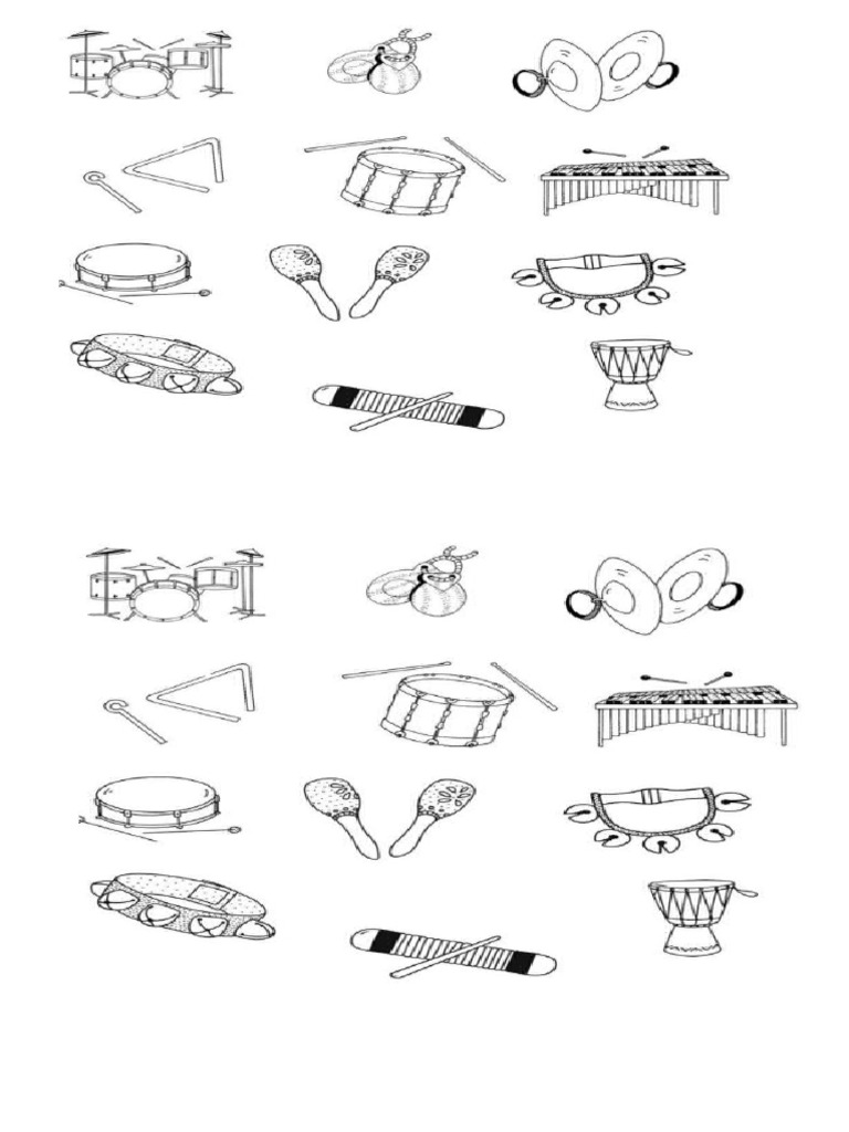 Audicion Instrumentos de Percusión | PDF