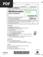 Wjec Gcse Maths Numeracy Spec | PDF | Triangle | Angle