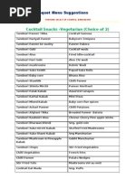 BQT Menu | PDF | Lunch | Curry