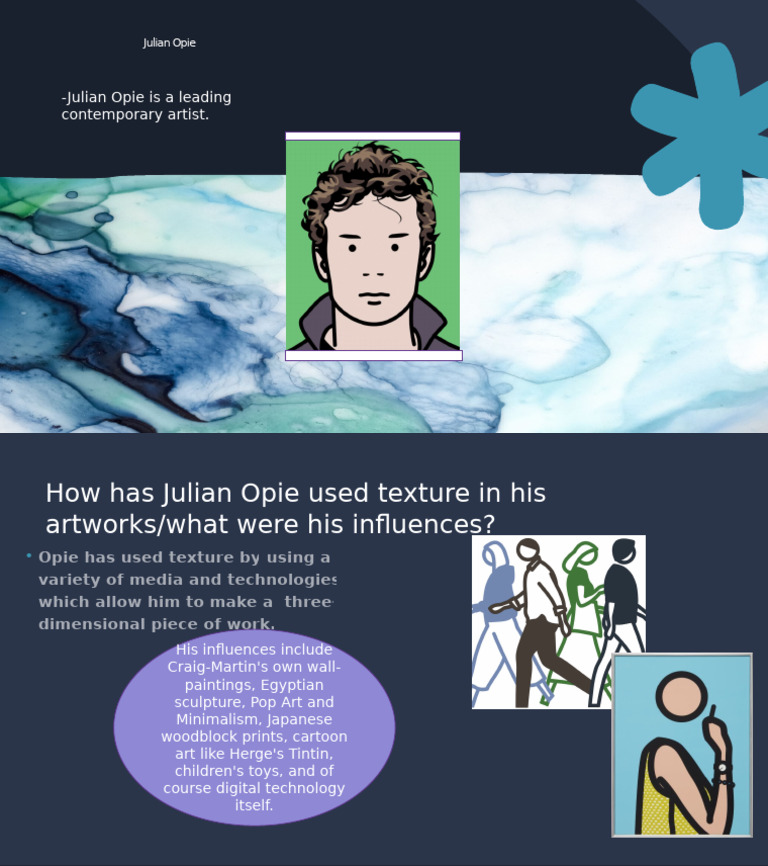 Julian Opie Art | PDF
