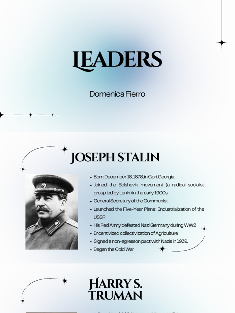 Leaders History | PDF