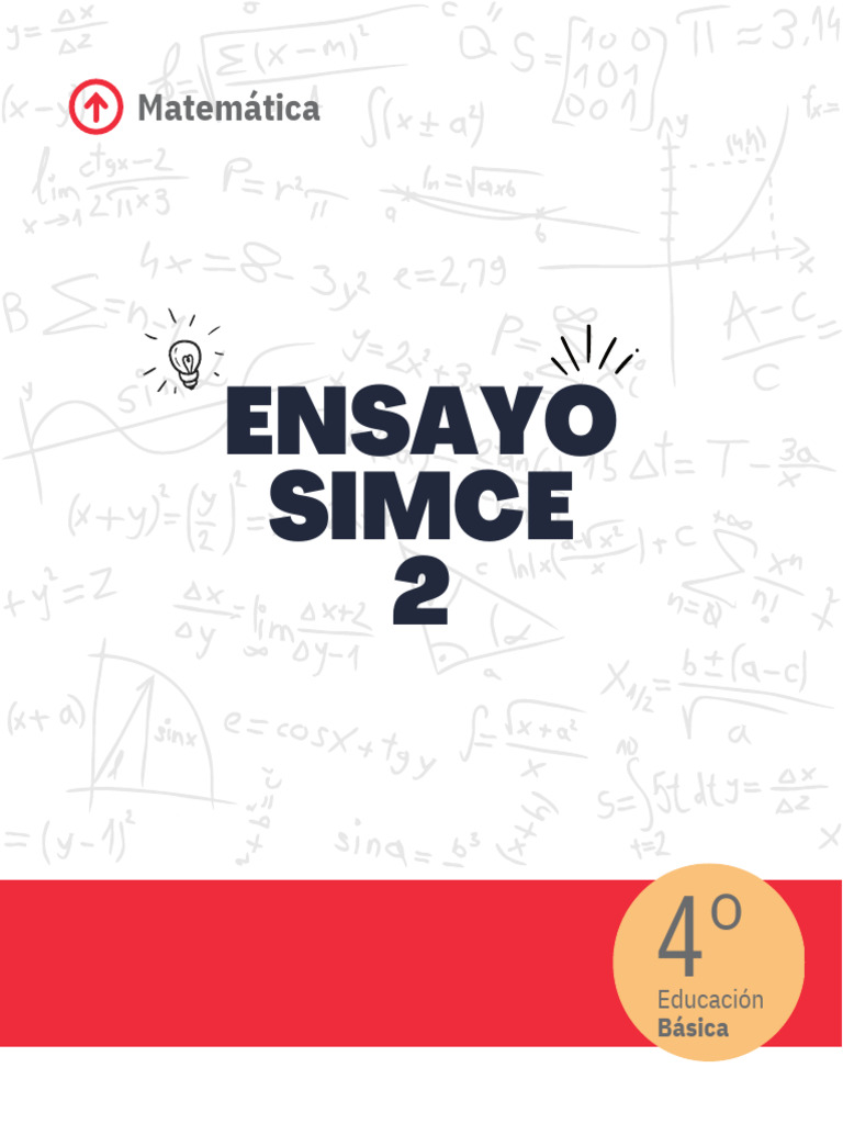 Simce-n°-2-Matematica- | PDF | Sustracción | Aritmética