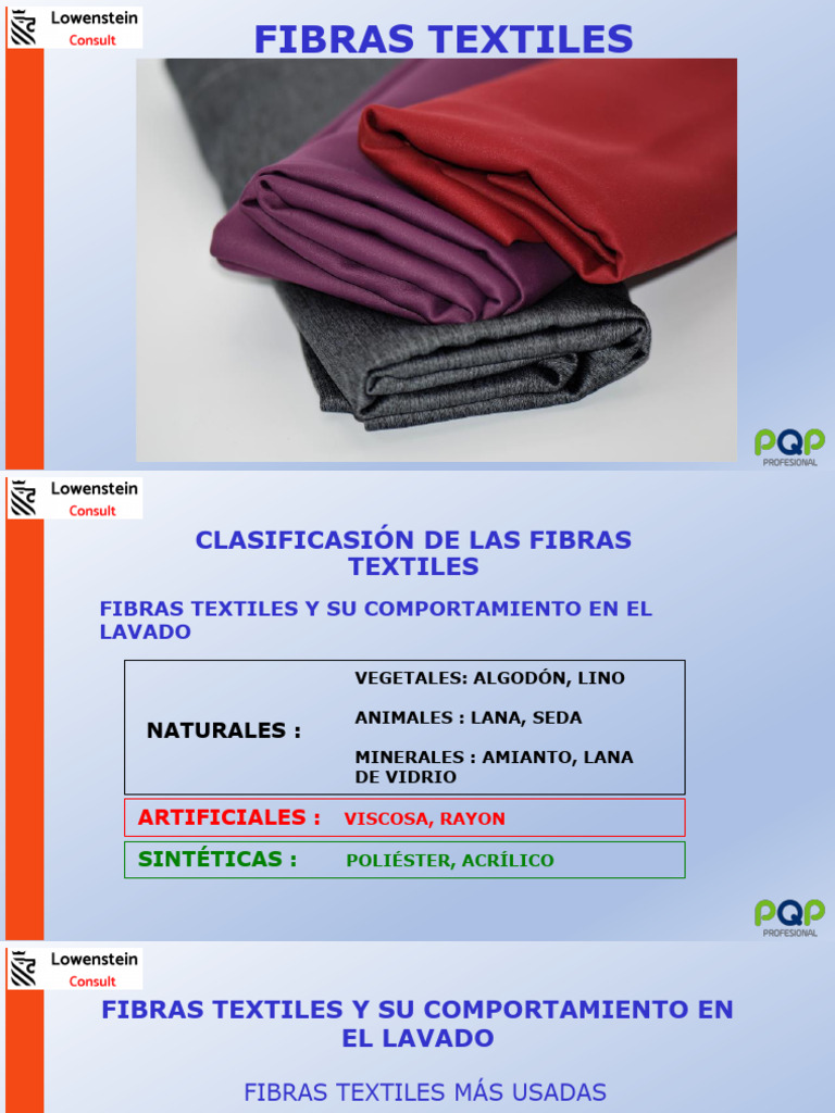 3 Fibras Textiles | PDF | Fibra sintética | Textiles