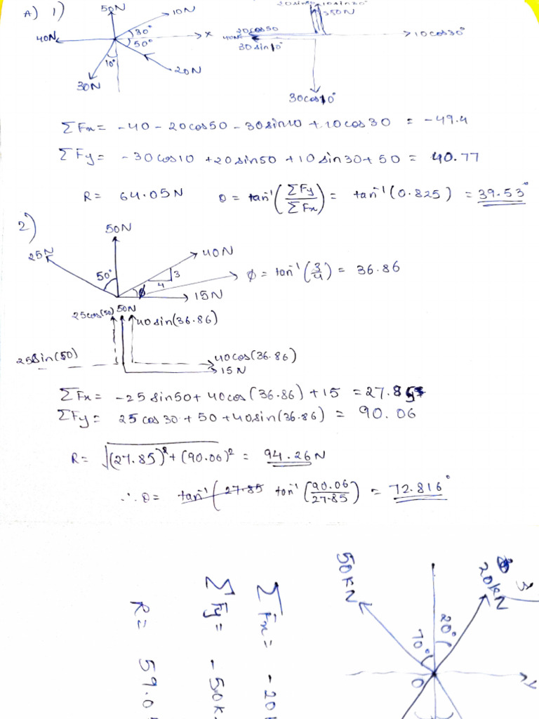Mechanics Solution | PDF
