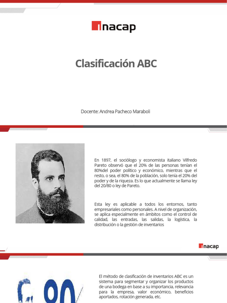 Clasificación ABC | PDF | Economias