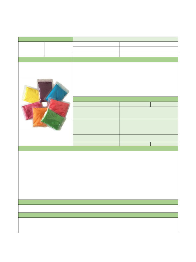 Colorante vegetal hidrosoluble para alimentos | PDF | Color | Productos ...