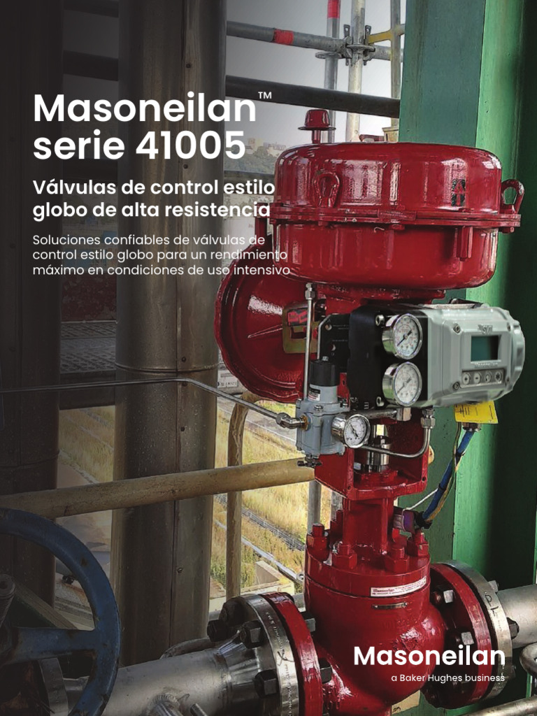 Masoneilan 41005 Series Brochure Spanish | PDF | Acero inoxidable | Acero