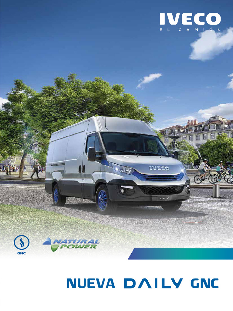 New Daily Furgon IVECO Ficha Tecnica | PDF | Sistema de freno antibloqueo | Eje