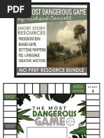 Figurative Language in "The Most Dangerous Game" | PDF