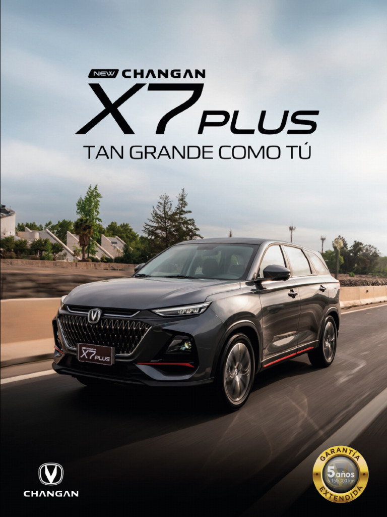 Ficha Changan X7 PLUS 2025 Web | PDF